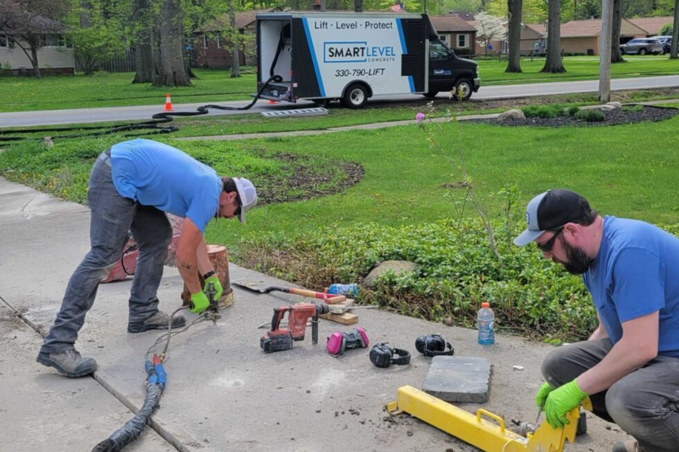 Concrete Leveling Near Me | Columbus & Cleveland Contractors